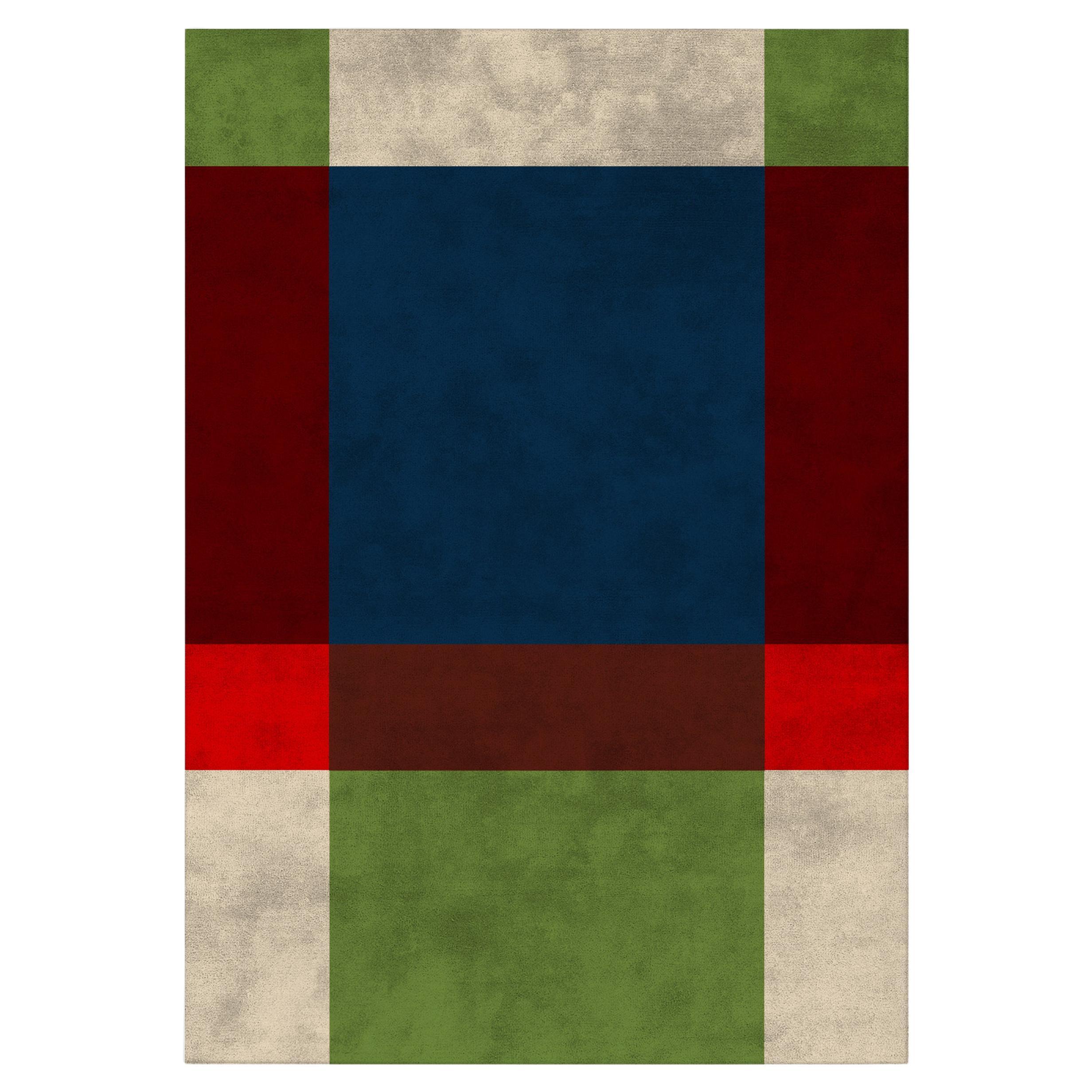 Contemporary Rug Hand Tufted Knotted Himalayan Wool Color Carpet For ...