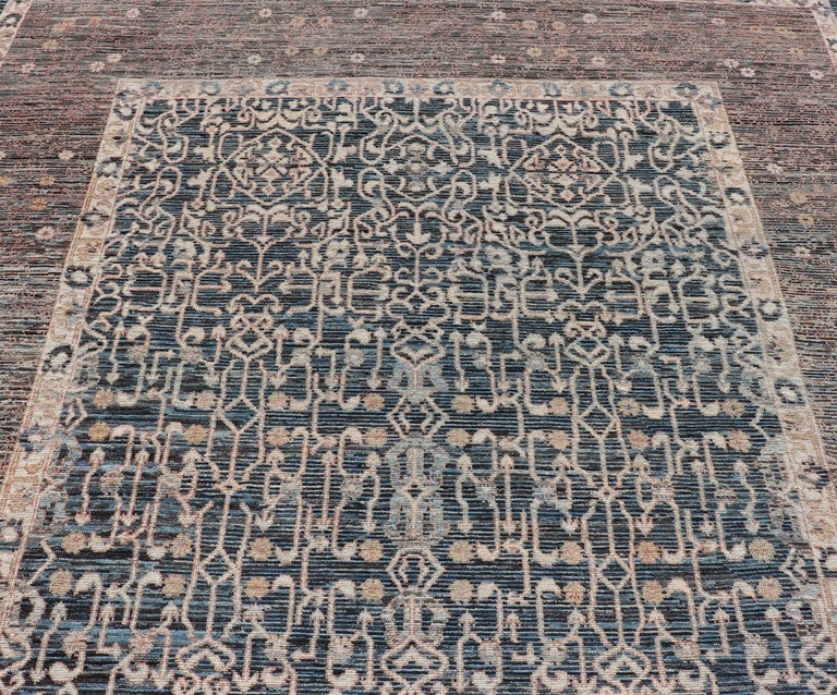 Contemporary Rug with Intricate Pattern Inspired by 13th Century Seljuk ...