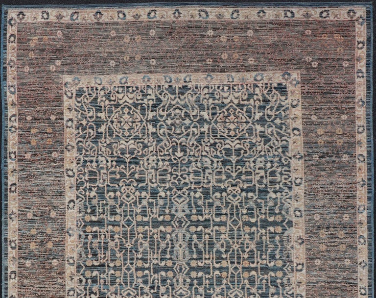 Contemporary Rug with Intricate Pattern Inspired by 13th Century Seljuk ...