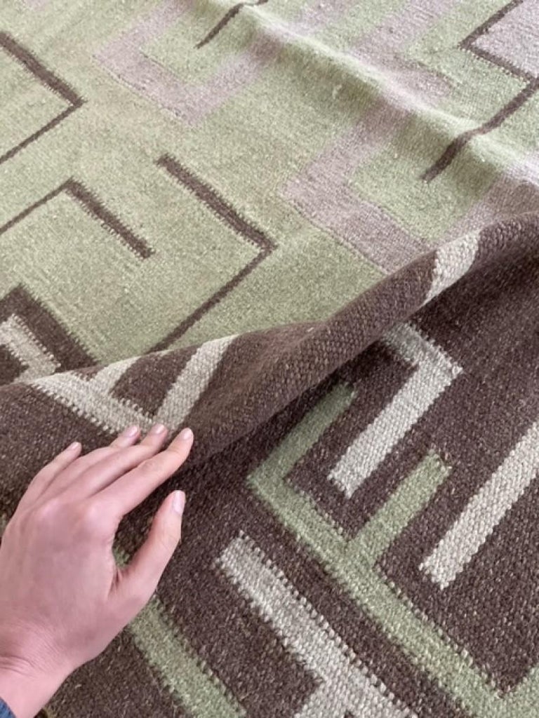 Contemporary Scandinavian Style Handmade Rug by Doris Leslie Blau For ...