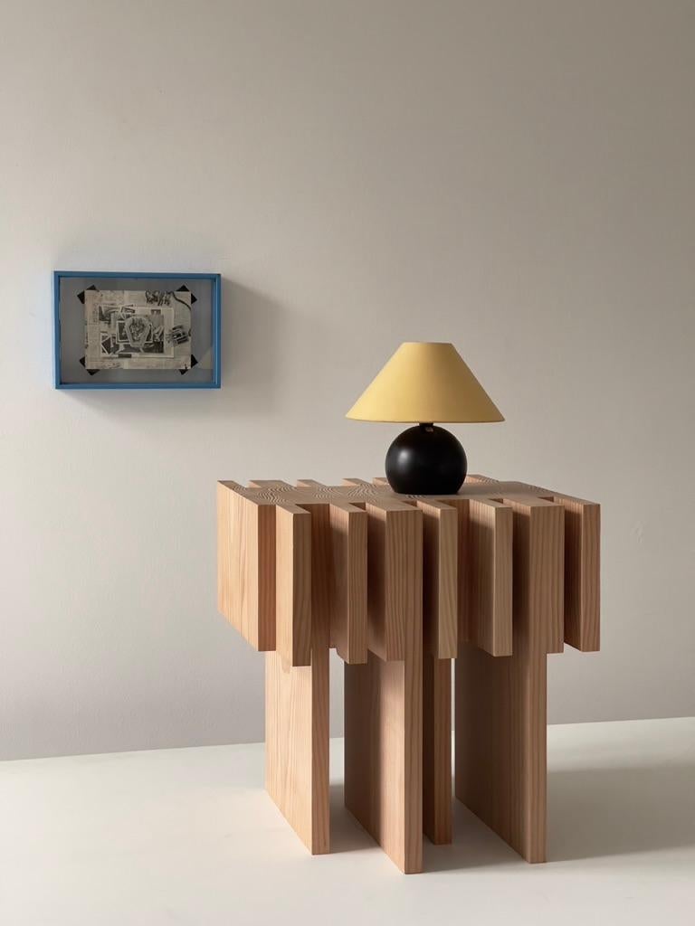 Contemporary Sculptural Object Made Entirely from Industrial Pine Wood ...