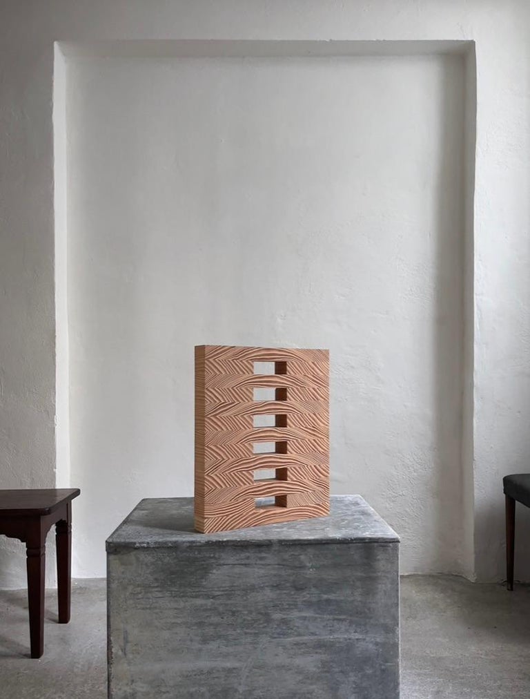 Contemporary Sculptural Object Made Entirely from Industrial Pine Wood ...