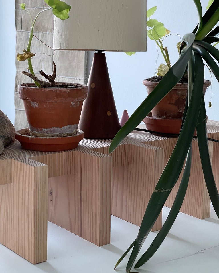 Contemporary Sculptural Object Made Entirely from Industrial Pine Wood ...