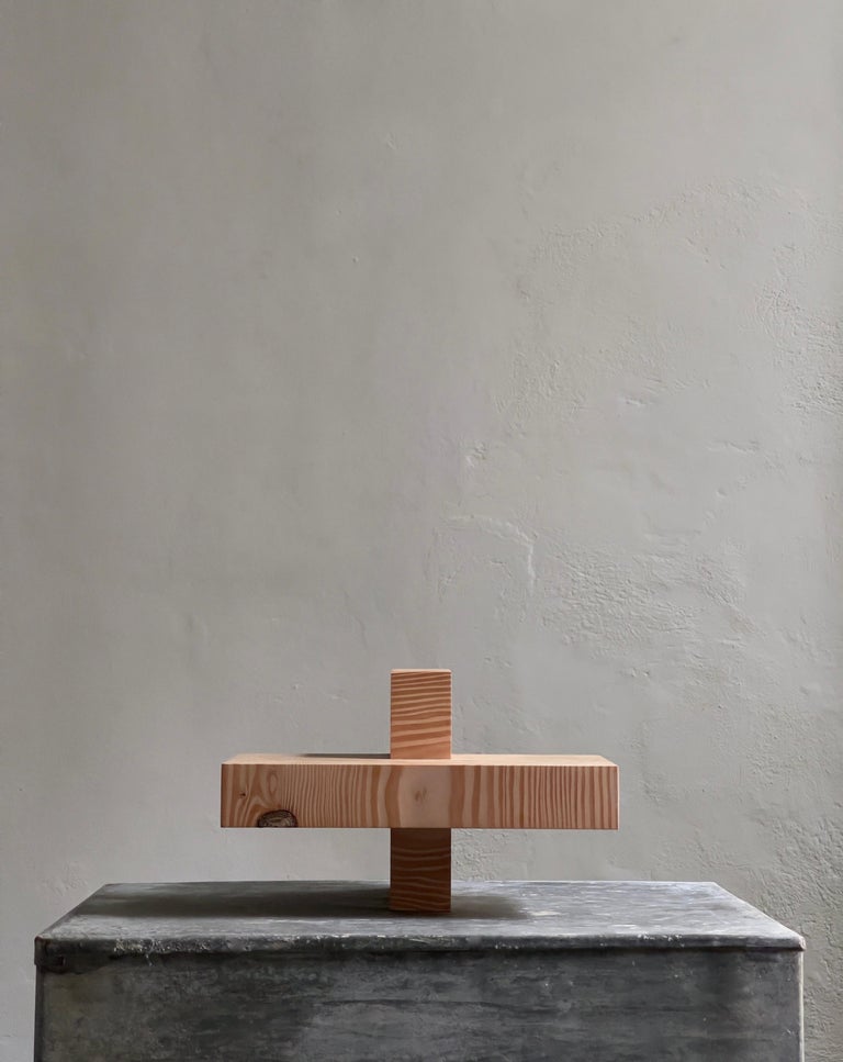 Contemporary Sculptural Object Made Entirely from Industrial Pine Wood ...