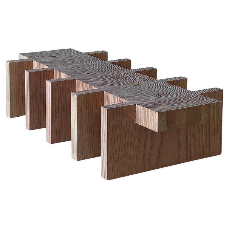Contemporary Sculptural Object Made Entirely from Industrial Pine Wood ...
