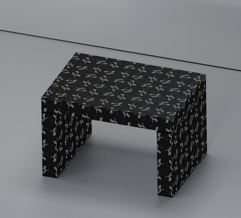 Contemporary Seating/Coffee Table Gaby White California by Chapel ...