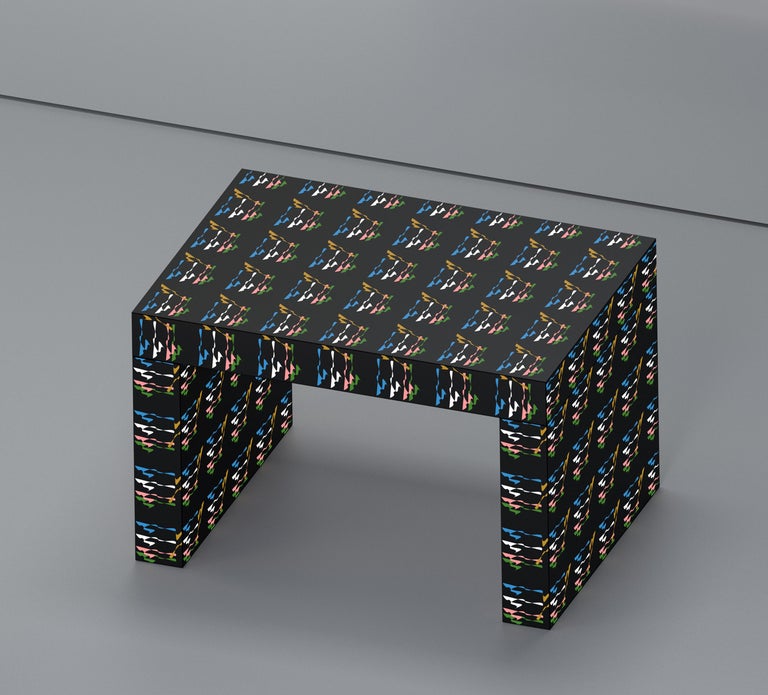 Contemporary Seating/Coffee Table Gaby White California by Chapel ...