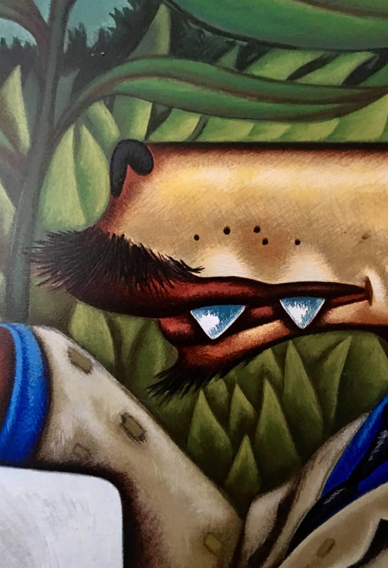 21st Century Original Serigraph On Panel "Last Known Journal Entry" By ...