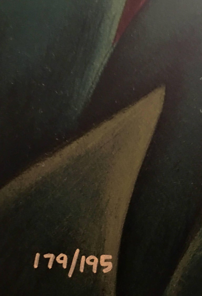 21st Century Original Serigraph On Panel "Last Known Journal Entry" By ...