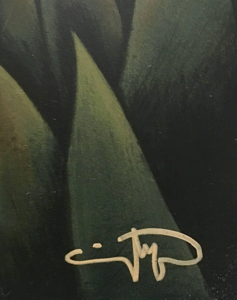 21st Century Original Serigraph On Panel "Last Known Journal Entry" By ...