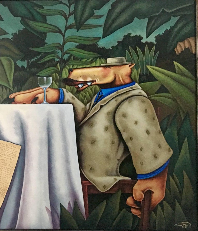 21st Century Original Serigraph On Panel "Last Known Journal Entry" By ...