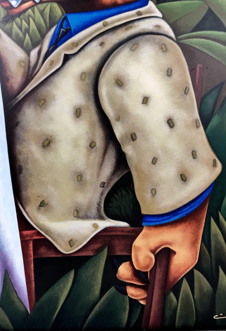 21st Century Original Serigraph On Panel "Last Known Journal Entry" By ...