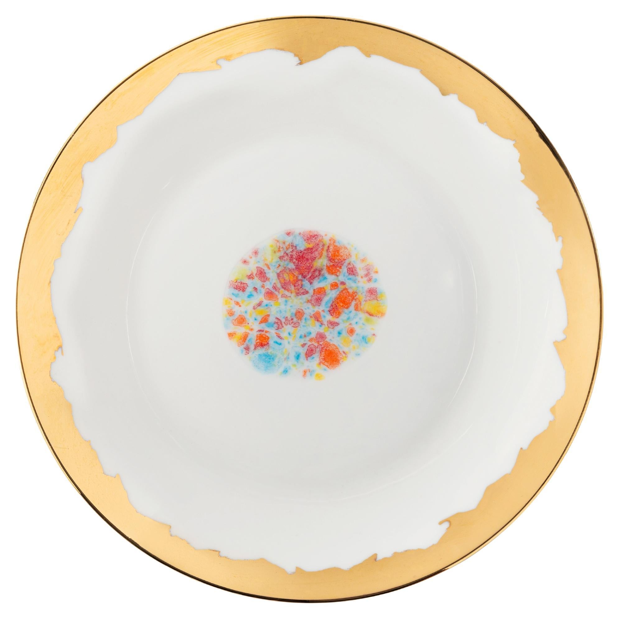 Rosenthal Dessert Set of Eight Hand Painted Porcelain Plates For Sale ...