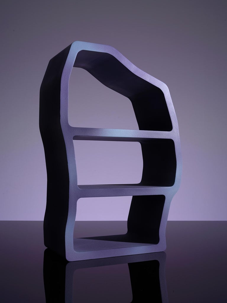 Contemporary Shelf in 3D printed Silica Sand, Amorphous Solids, by Erik ...