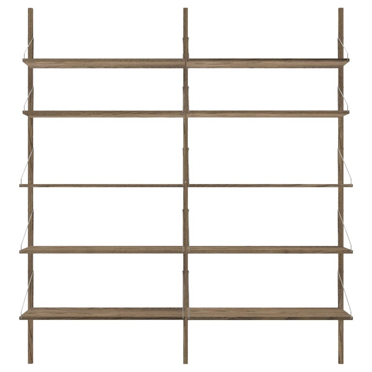 Frama Contemporary Scandinavian Design Wooden Shelf Library Dark H1852 ...