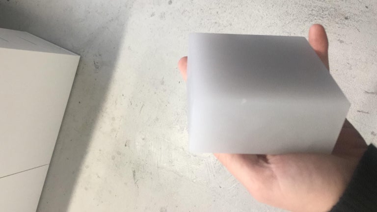 Contemporary Side Table Candy Cube Resin Sample For Sale at 1stDibs ...