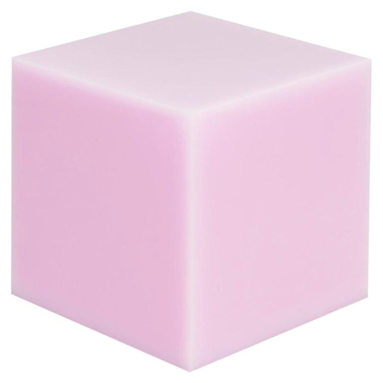 Contemporary Side Table Candy Cube Resin Sample For Sale at 1stDibs ...