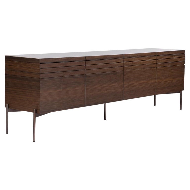 Contemporary Sideboard in Dark Oak For Sale at 1stDibs | dark oak sideboard