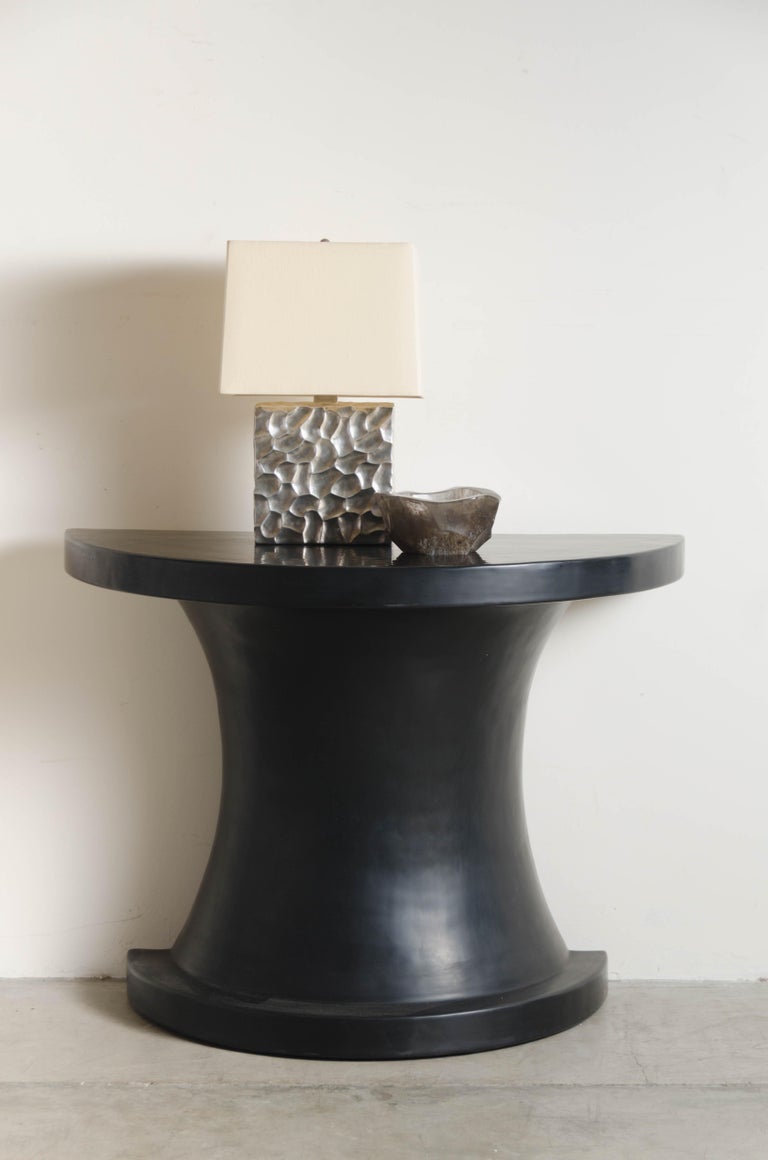 Contemporary Silver Plated Rocco Cube Table Lamp by Robert Kuo, Limited ...