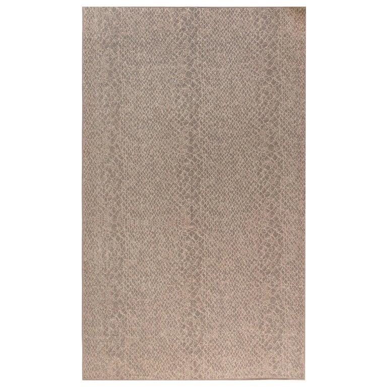 Contemporary Snake Design Handmade Wool Rug by Doris Leslie Blau For ...