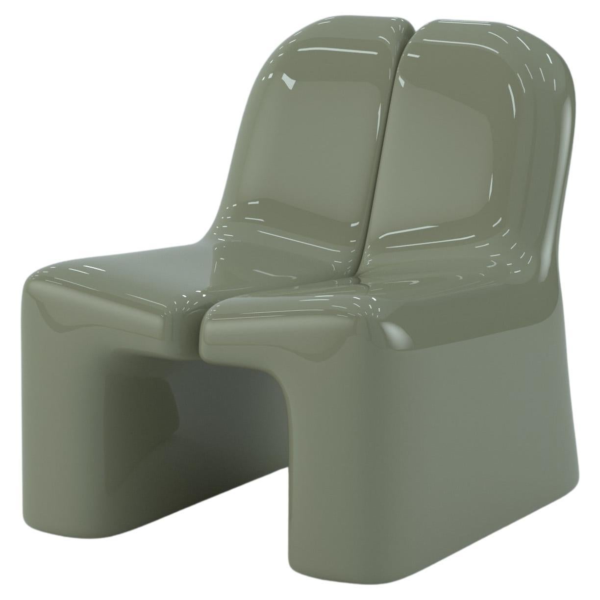 Six Compass Shaped Industrial Chairs by Marko Holland 1960s in Green ...