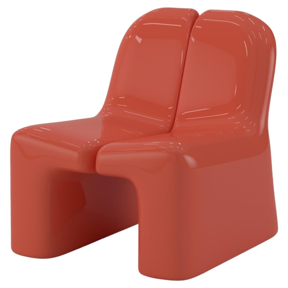 Soft Red Chair by Daniel Emma, Made in Australia For Sale at 1stDibs