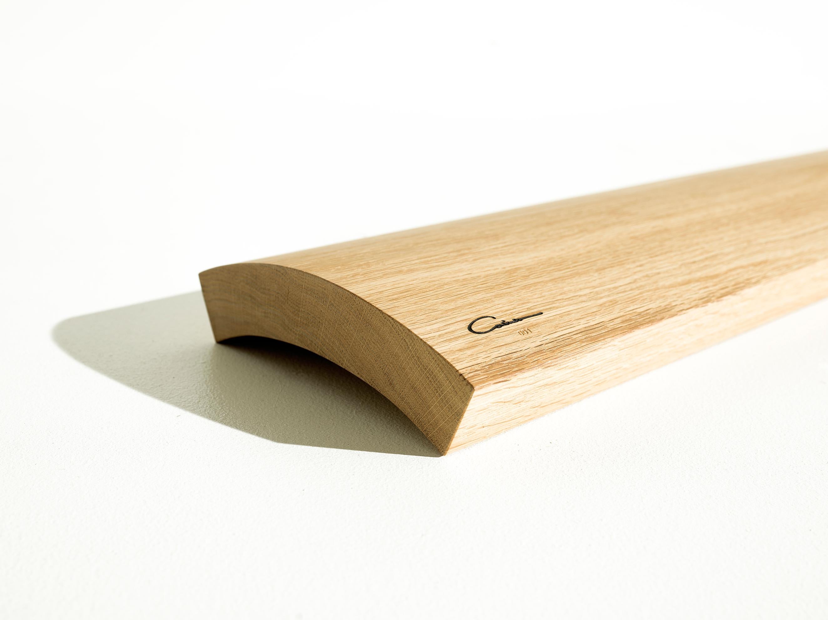 Contemporary solid oak Plank 3 bowl by Casimir For Sale at 1stDibs