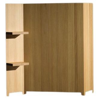 Contemporary solid oak rack cabinet 2 by Casimir For Sale at 1stDibs