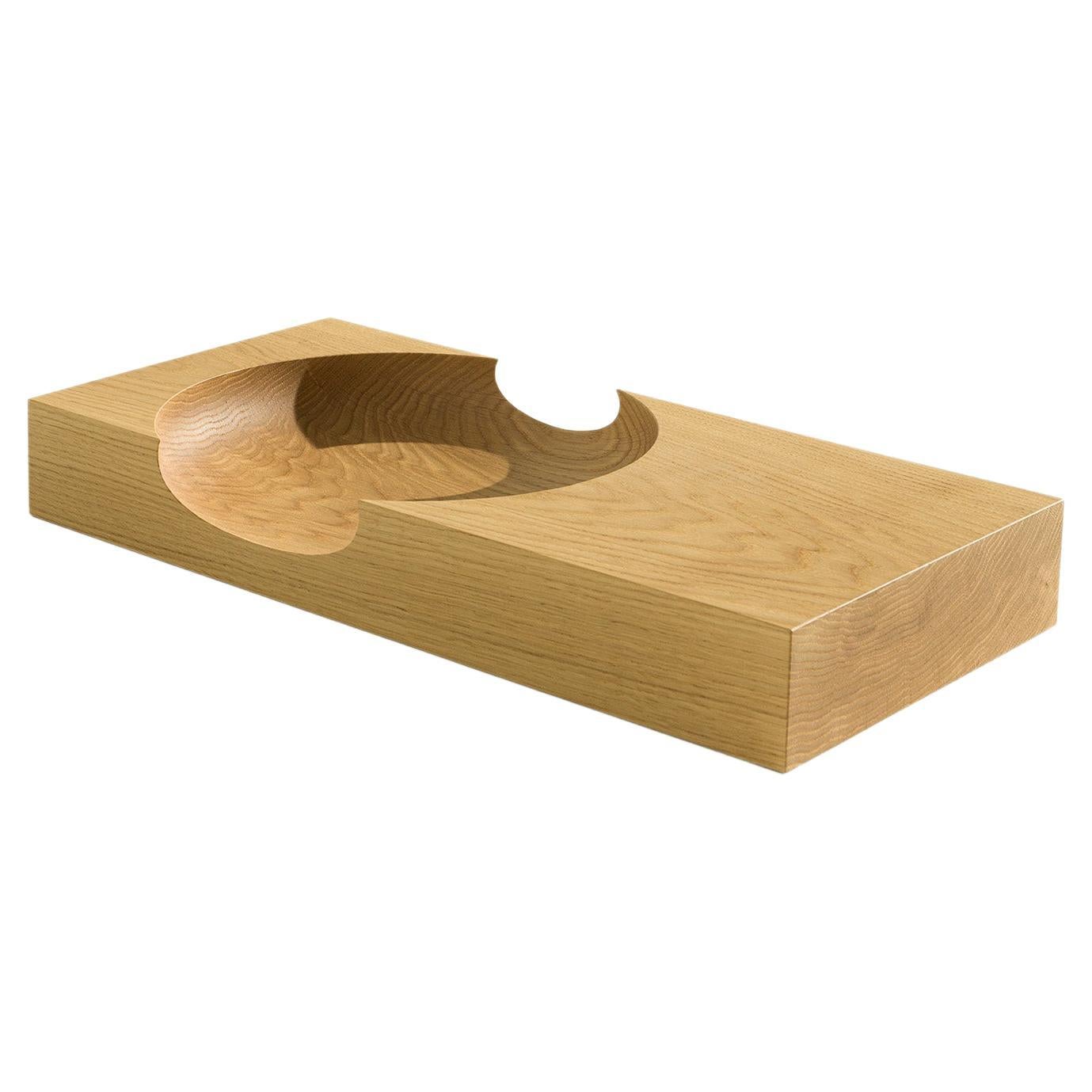 Contemporary solid oak shell 5 by Casimir For Sale at 1stDibs