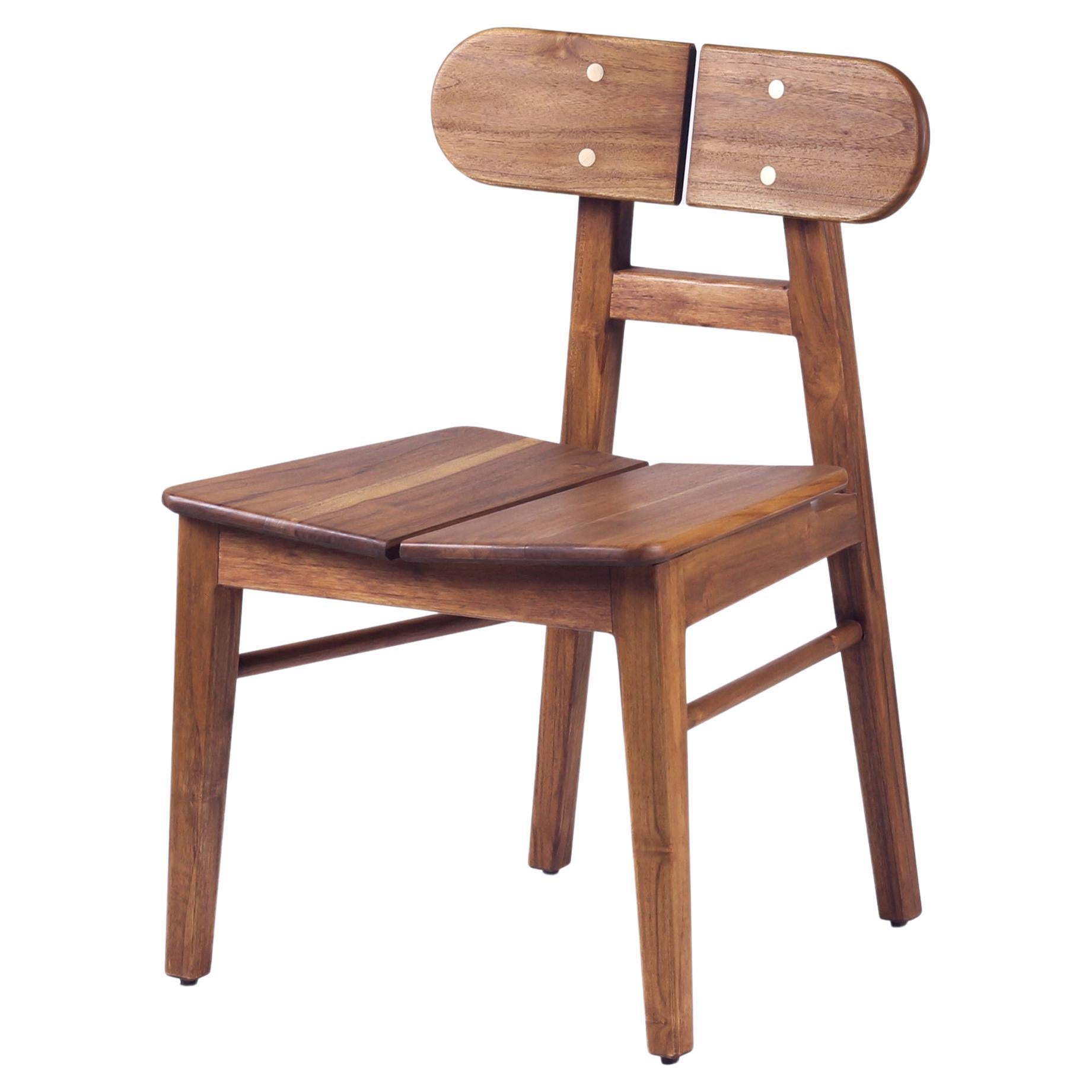 The Mejia Dining Chair In Solid Walnut by Thomas Hayes Studio For Sale ...