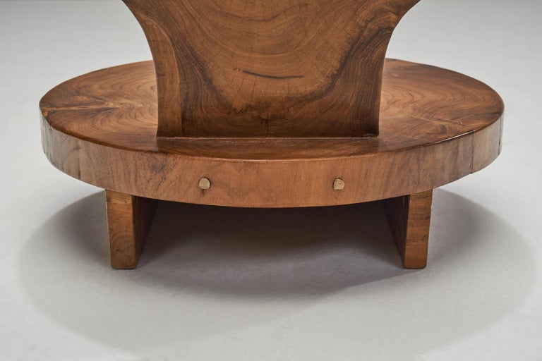 Contemporary Solid Wood Low Chairs, Asia, 21st Century For Sale at 1stDibs