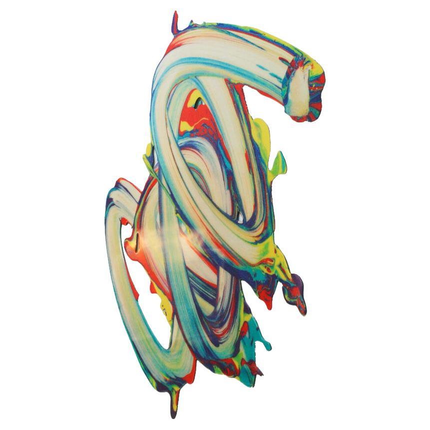 Œuvre d'art espagnole contemporaine colorée « Souvenir 49 » de Csar ...