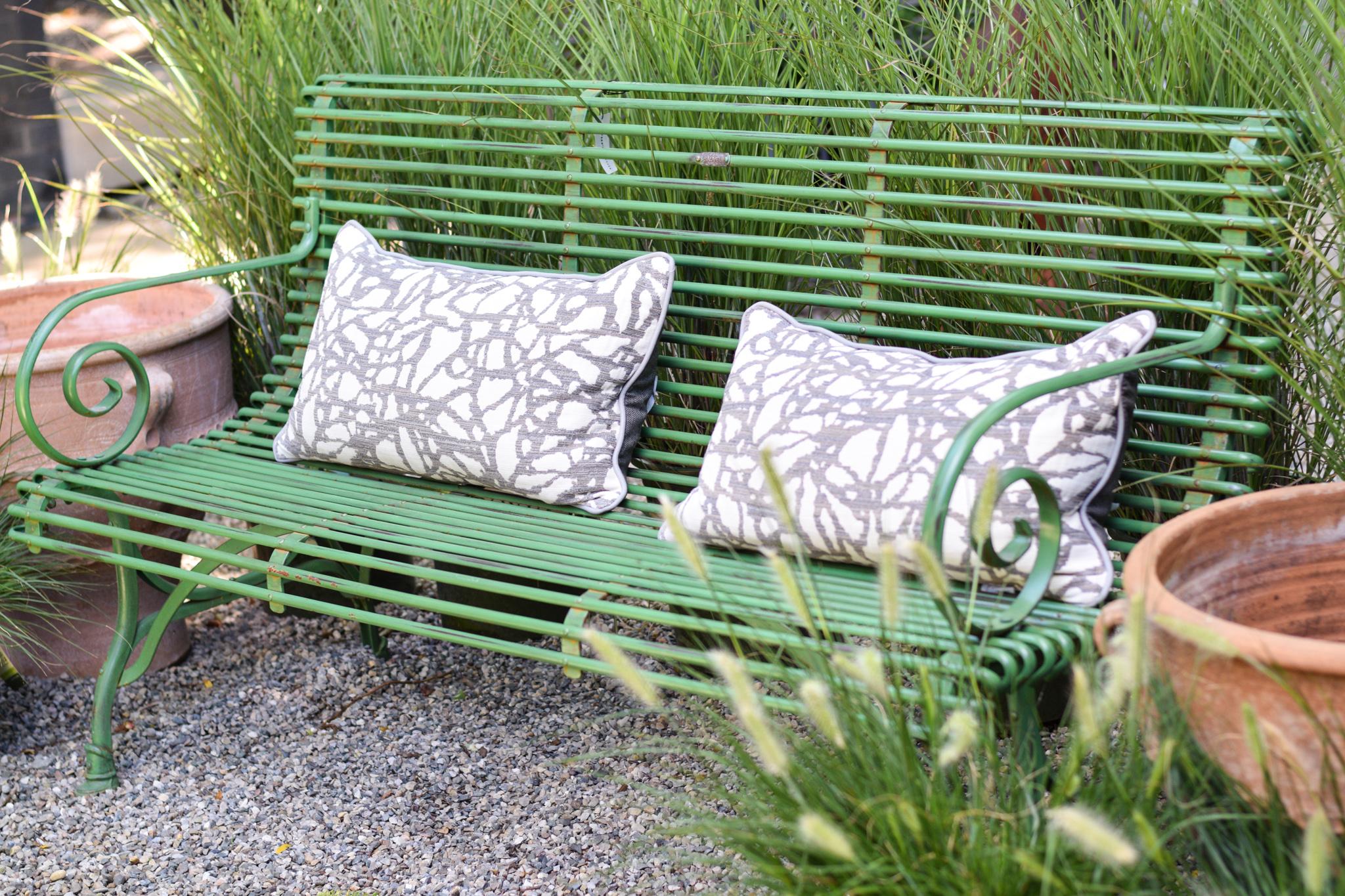 Contemporary St. Sauveur Arras Garden Bench at 1stDibs | arras bench