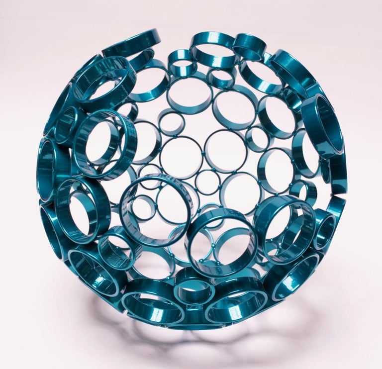 Contemporary Steel "Orb" Sculpture by Scott Behr For Sale at 1stDibs