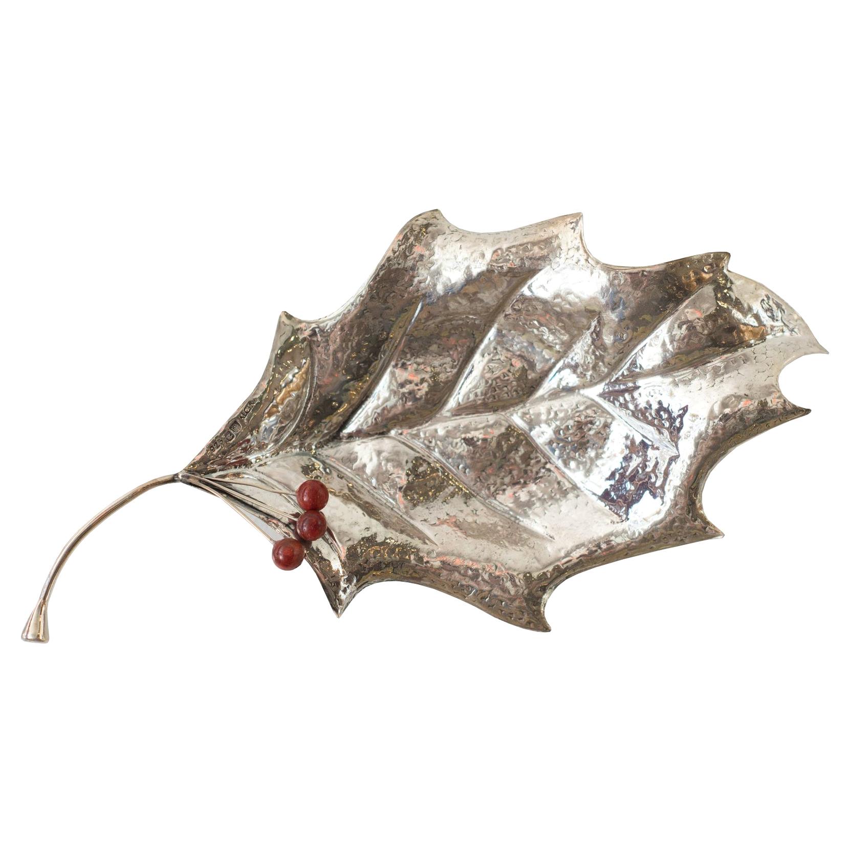 Antique English Chased Sterling Silver Container at 1stDibs