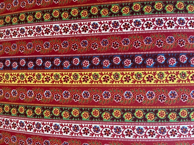 Contemporary Striped Sofa in Customized Upholstery by the Apartment, Belgium For Sale at 1stDibs