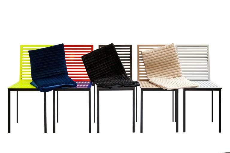 Contemporary Tanit Classic Chair in Beige Colored Aluminum For Sale at ...