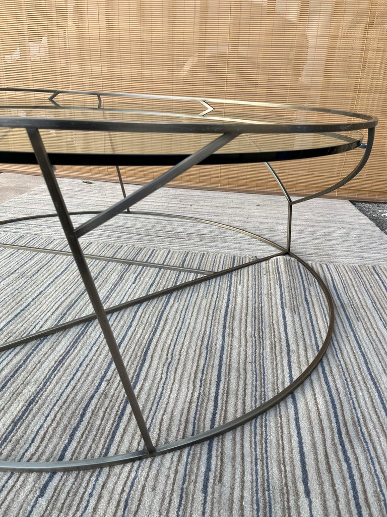 Contemporary Thicket Round Coffee Table by Ted Boerner For Sale at 1stDibs