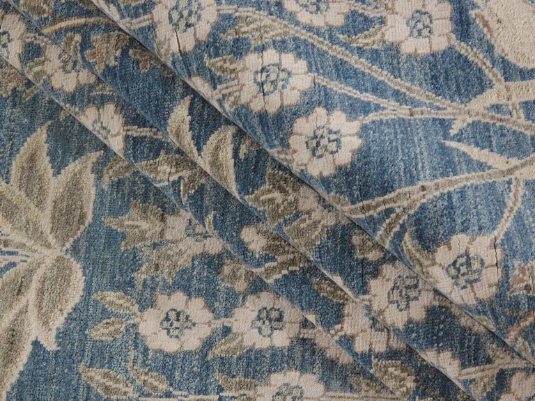 Contemporary Transitional Decorative Bidjar Floral Rug For Sale at 1stDibs