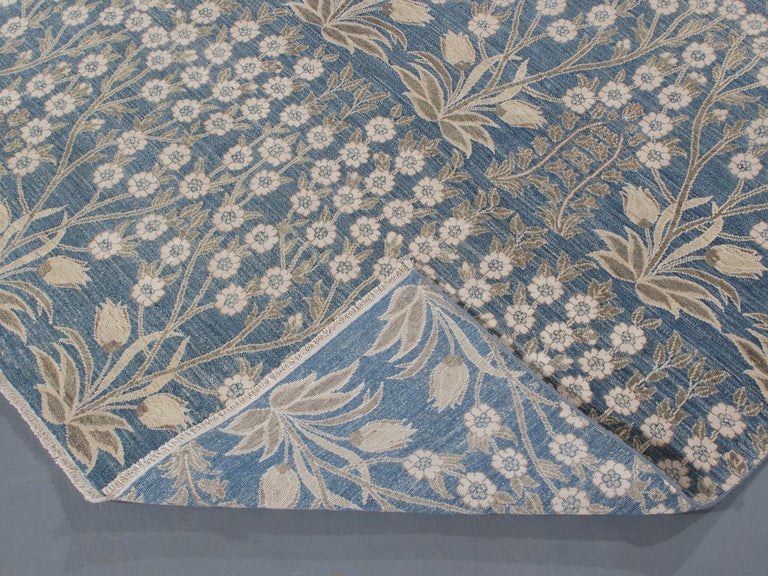Contemporary Transitional Decorative Bidjar Floral Rug For Sale at 1stDibs