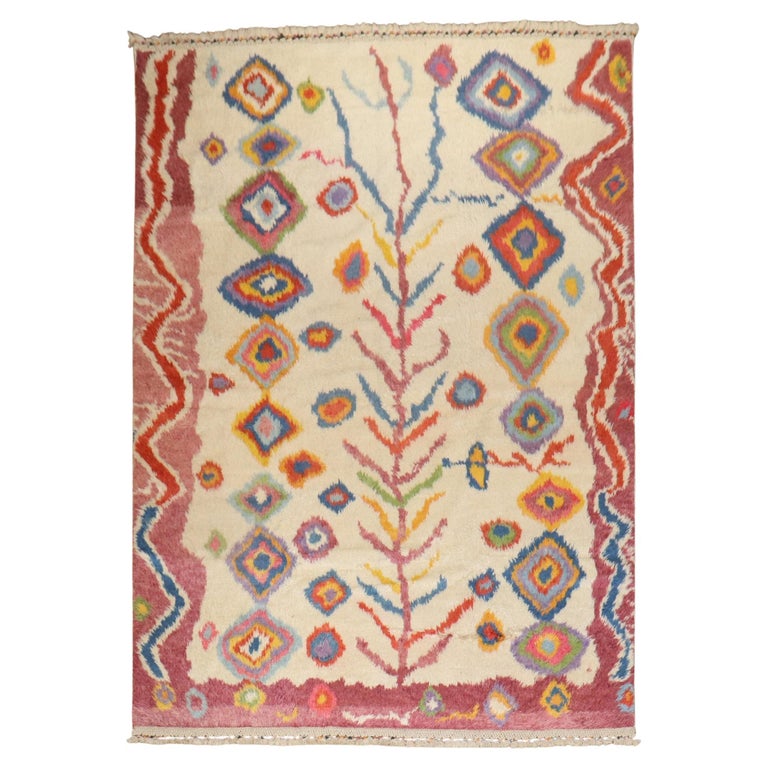 Contemporary Turkish Tulu Rug For Sale at 1stDibs