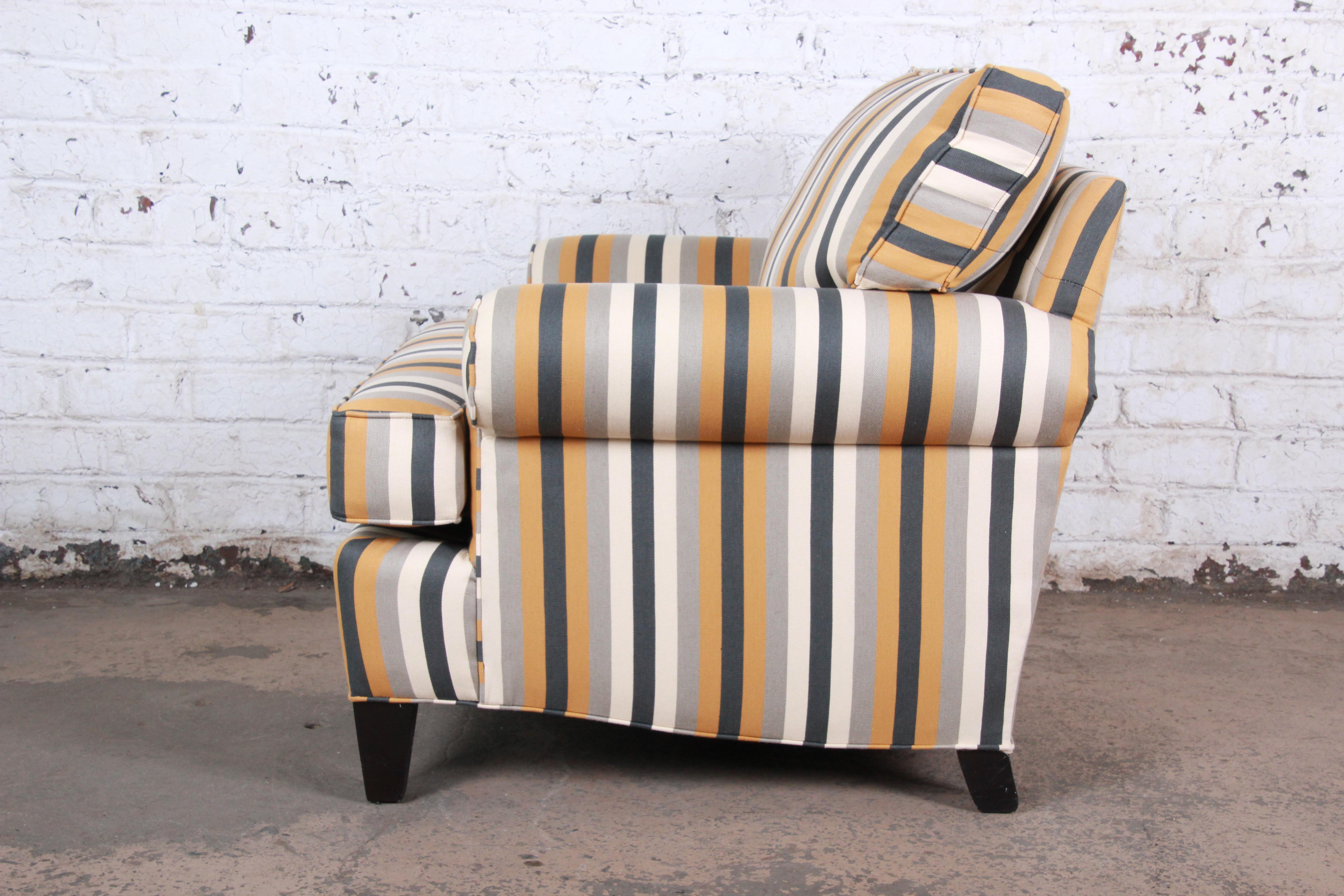 Contemporary Upholstered Lounge Chair by Smith Brothers at 1stDibs ...