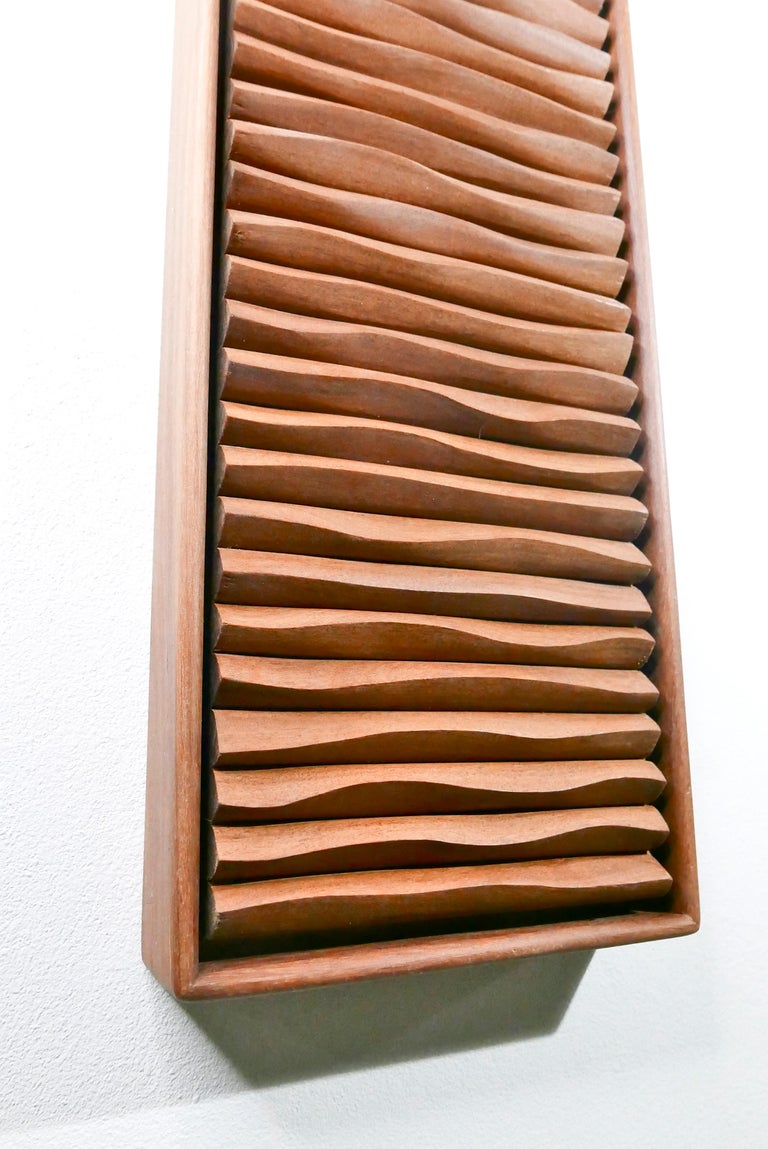 Contemporary Wall Mounted Sculpture from 'Ripples' Series by James ...