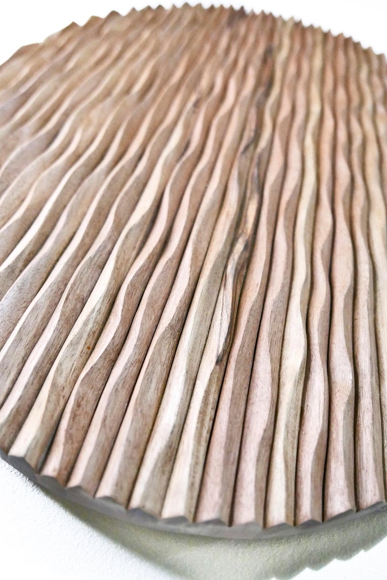 Contemporary Wall Mounted Sculpture from 'Ripples' Series by James ...