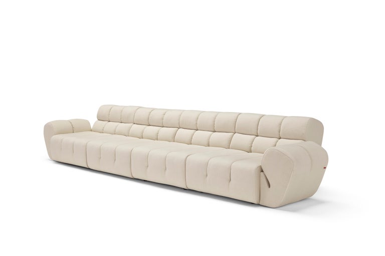 Contemporary White Sofa 'Palmo' by Amura Lab, Fibris 03 For Sale at 1stDibs
