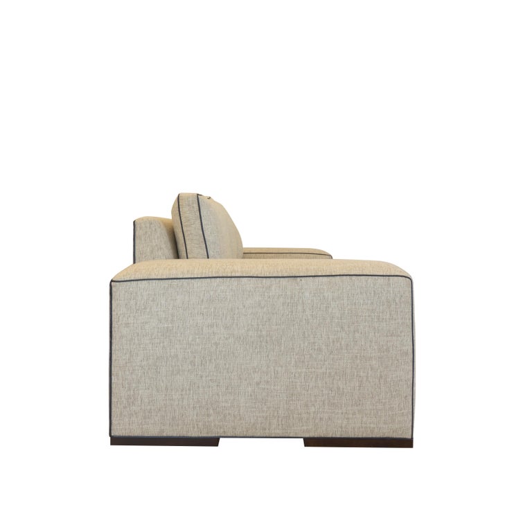 Large Modern Wide Arm Sofa For Sale at 1stDibs | wide arm couch, sofa ...