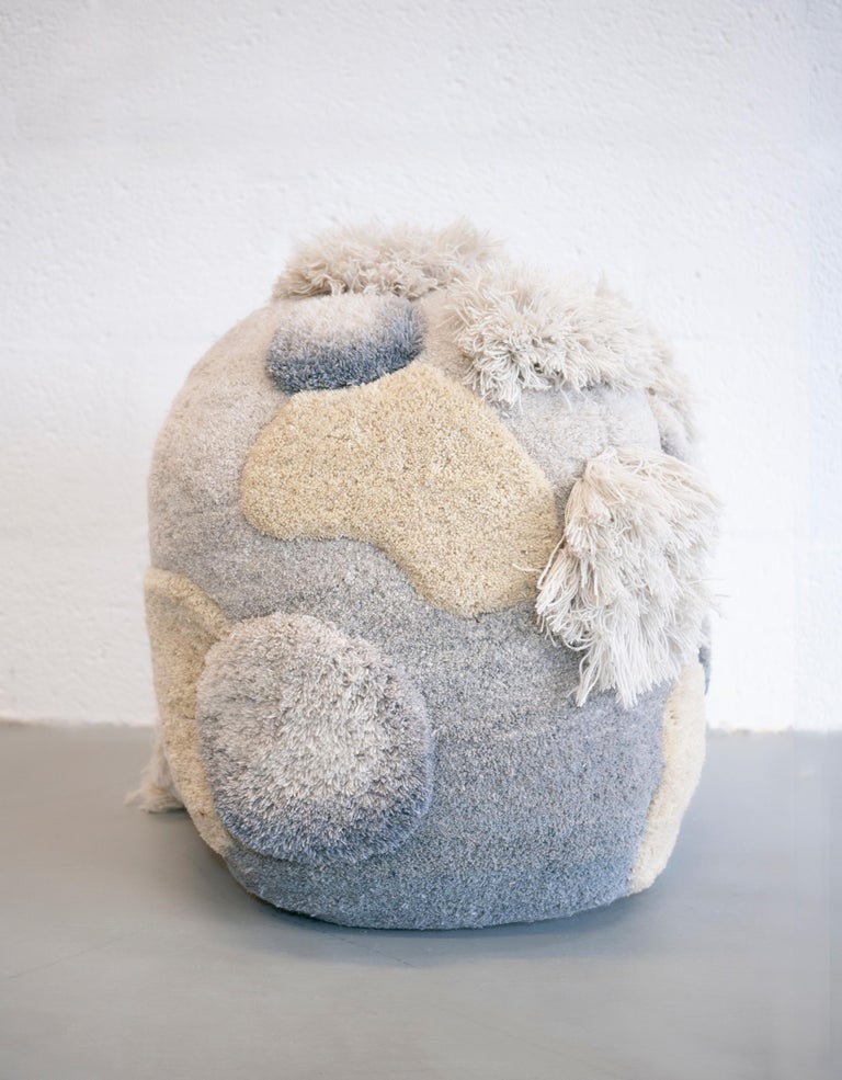Contemporary, Wild Colourful Stool, Cloud Stone by Alfie Furry Friends For Sale at 1stDibs