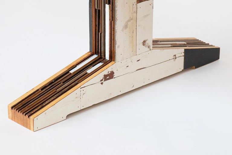 Modern Wooden Dining Table, Waste Table in Scrapwood by Piet Hein Eek ...