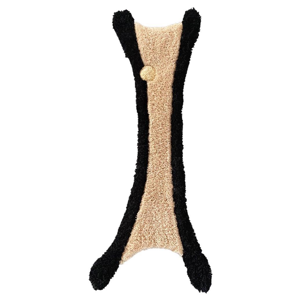 Contemporary Wool Tapestry with Modern Shapes, Opus Mini XVII by Mira ...