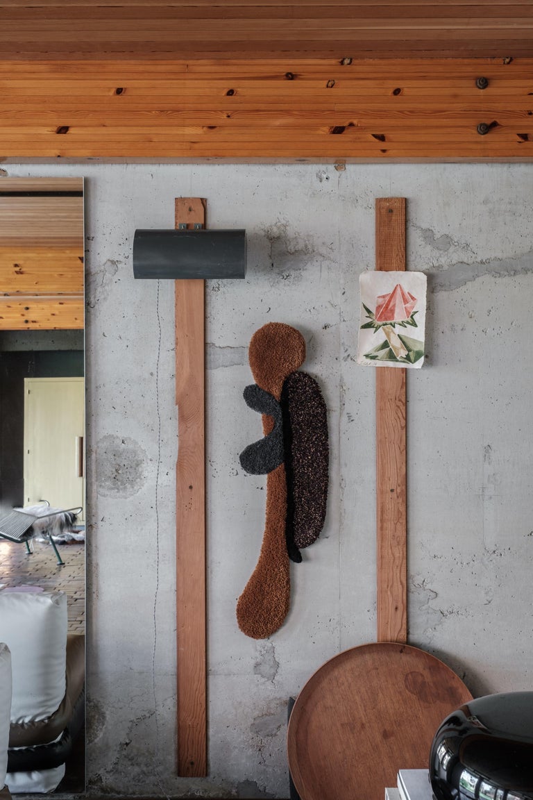 Contemporary Wool Tapestry with Modern Shapes, Opus Mini XXVIII by Mira ...